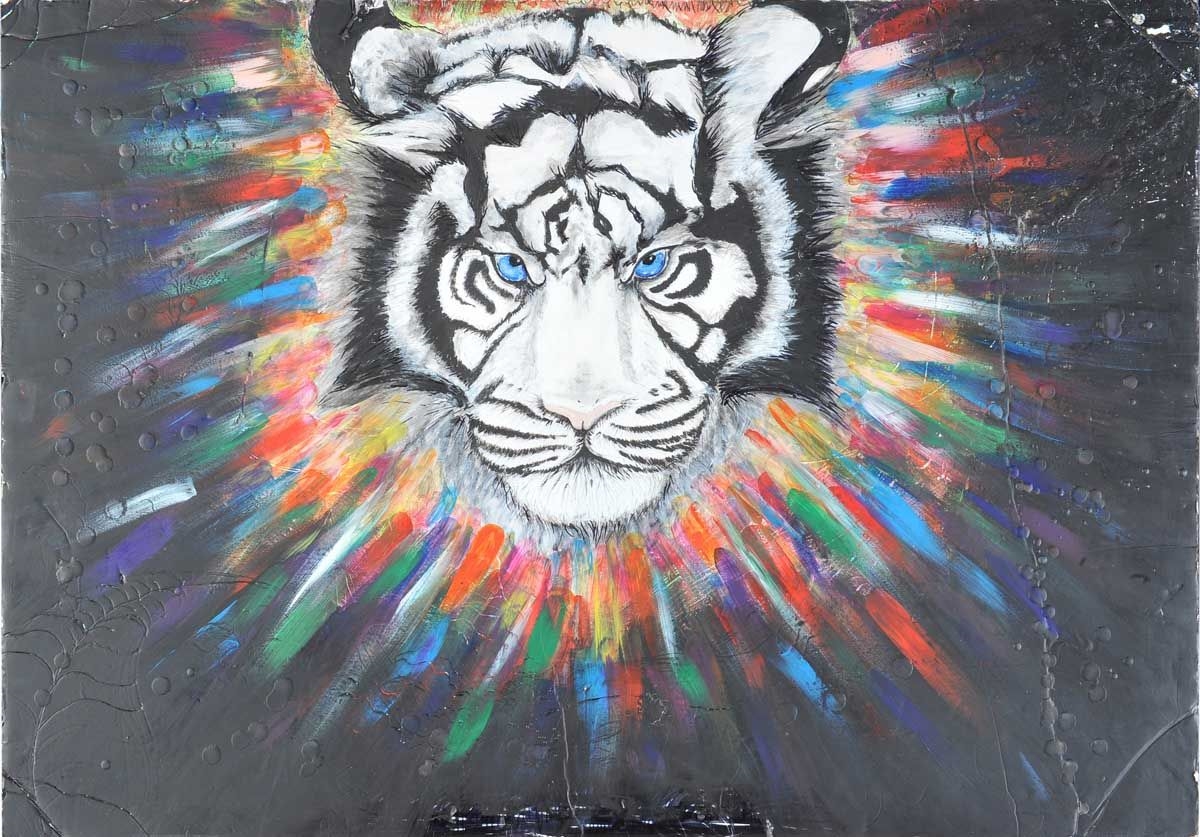 Tali Yaffe | WHITE TIGER | MutualArt