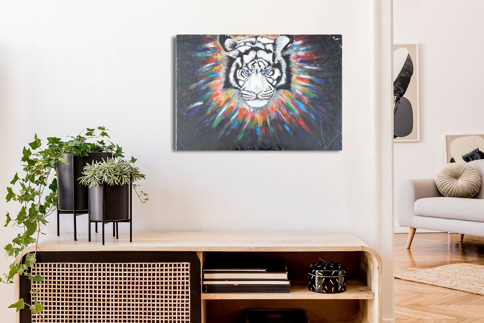 Tali Yaffe | WHITE TIGER | MutualArt