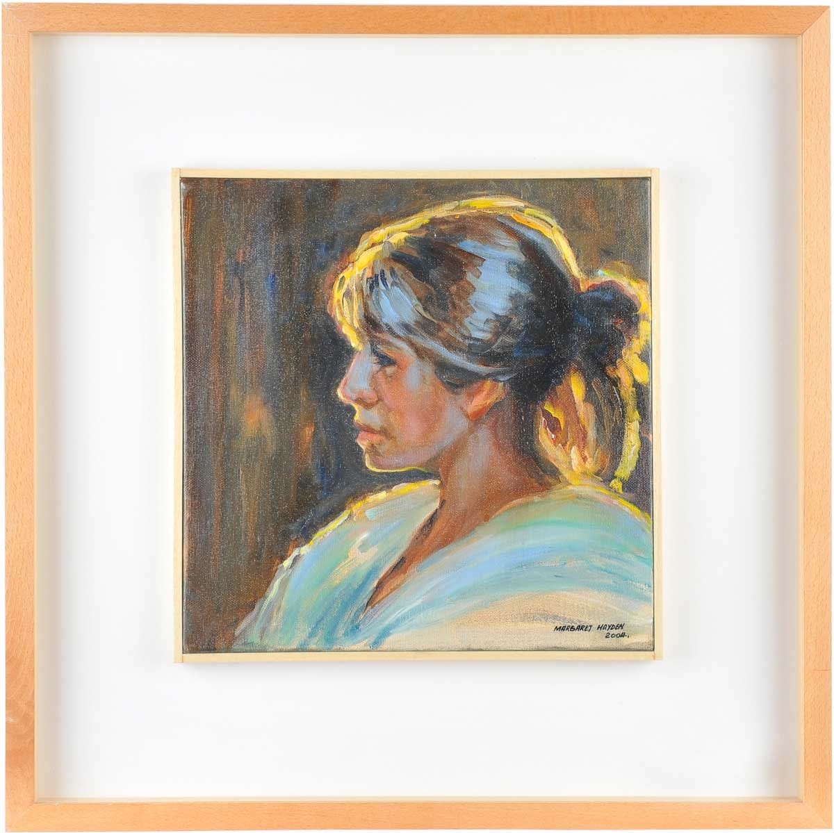 Margaret Hayden | PORTRAIT STUDY OF A YOUNG WOMAN | MutualArt
