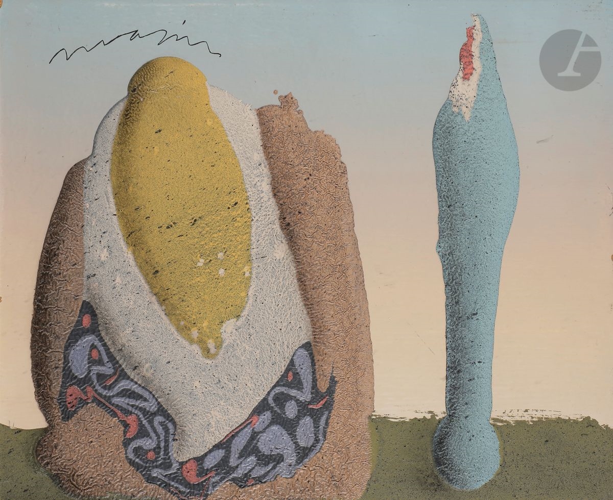 Maurice Rapin | Composition (1958) | MutualArt