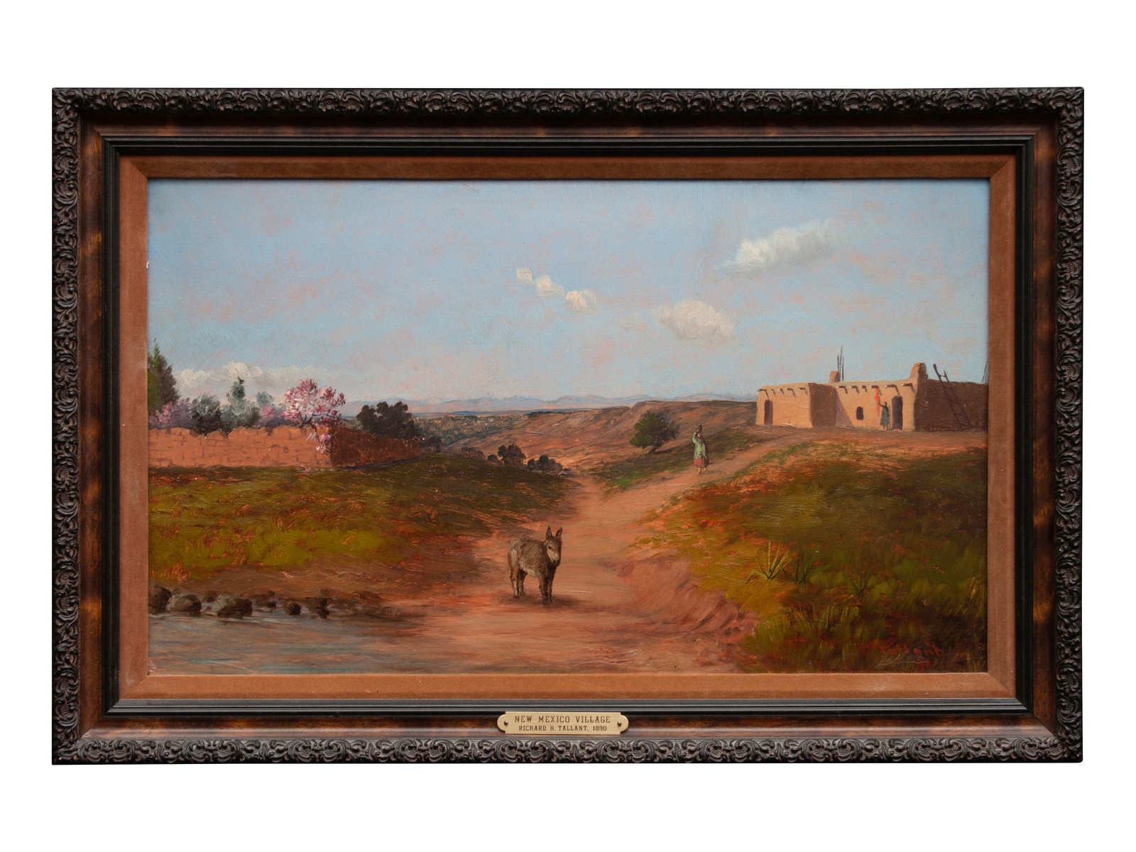 Richard H. Tallant | New Mexico Village (1890) | MutualArt