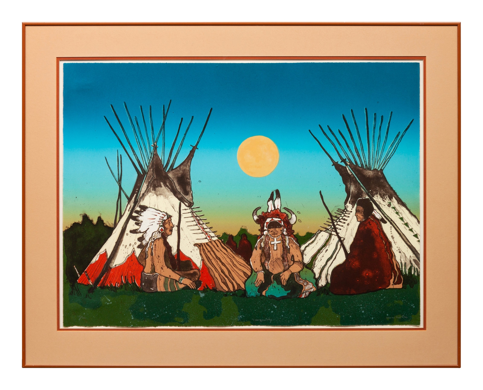 Kevin Red Star | Tranquility | MutualArt