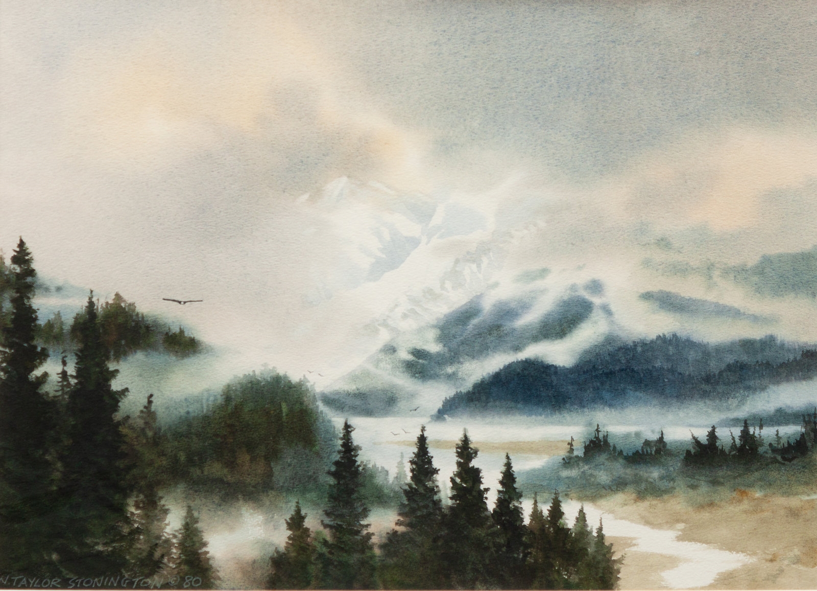 Nancy Taylor Stonington | Misty Mountain (1980) | MutualArt