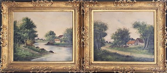 L. Henry | Maison en bord de lac | MutualArt