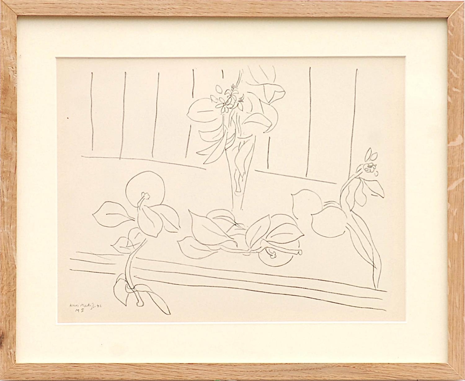 Henri Matisse | Still Life with Shell - G1 (1943) | MutualArt