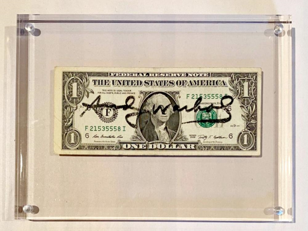 Andy Warhol | One Dollar Bill (1976) | MutualArt