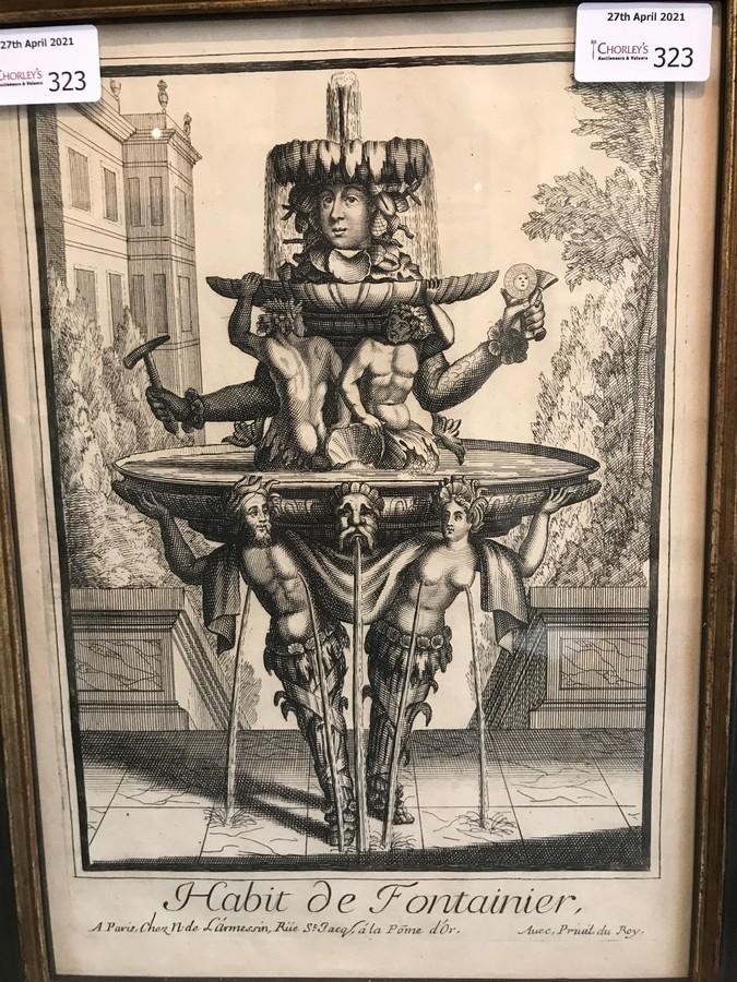 Nicolás de Larmessin II | Habit de la Fontainier | MutualArt