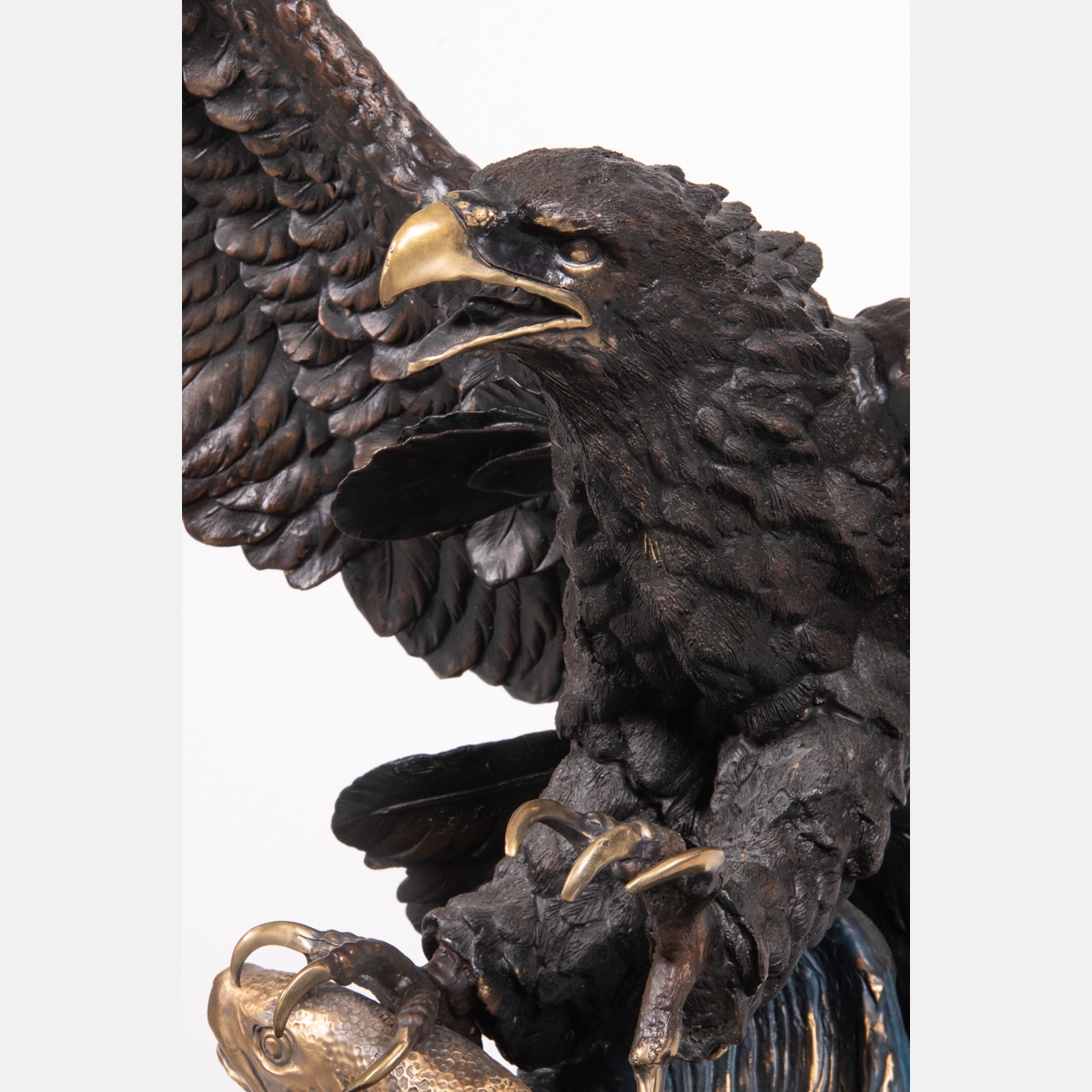 Ed Chope | The Fisherman Eagle and Fish | MutualArt