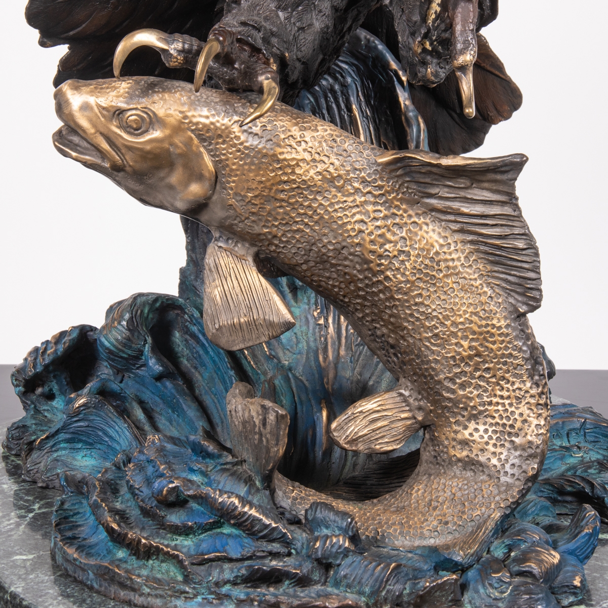 Ed Chope | The Fisherman Eagle and Fish | MutualArt