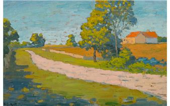 George Copeland Ault | Desert Landscape (1941) | MutualArt