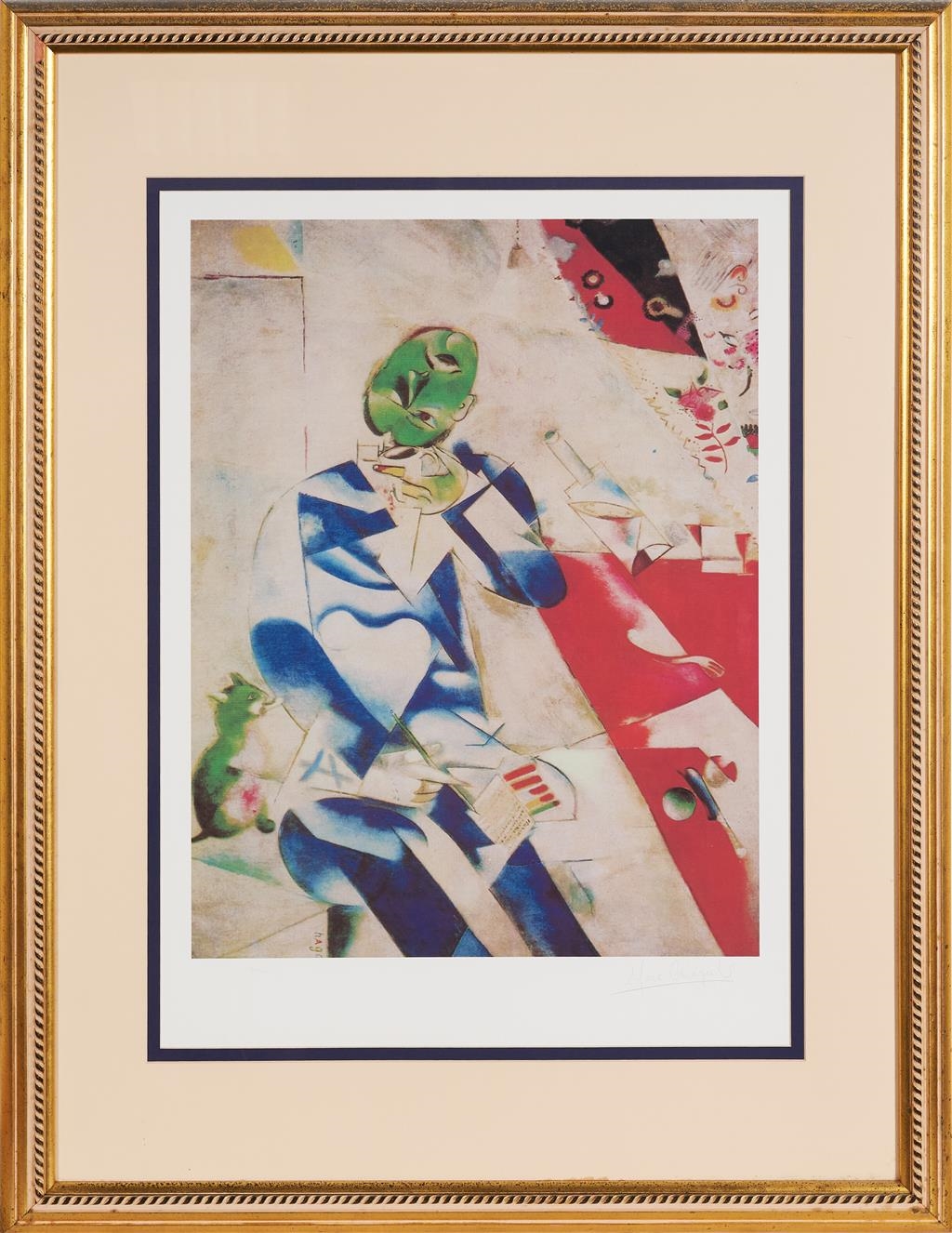 Marc Chagall | The Poet | MutualArt