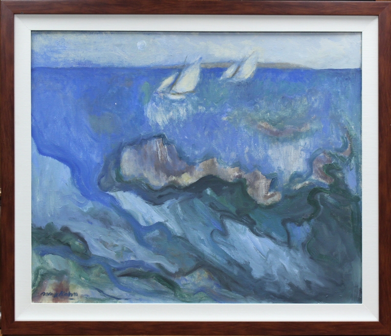 Max Kahn | SAIL AT TWILIGHT | MutualArt