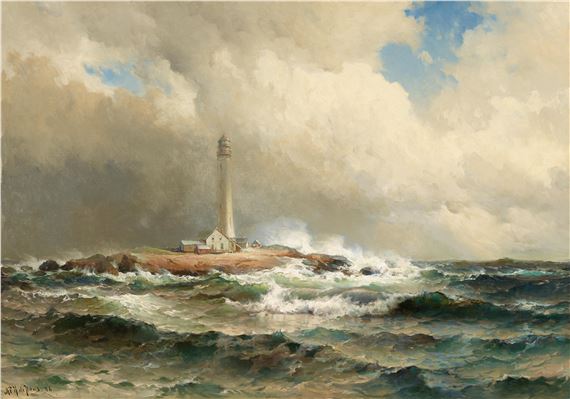 Mauritz Frederick Hendrick de Haas | After the Gale, Boone Island ...