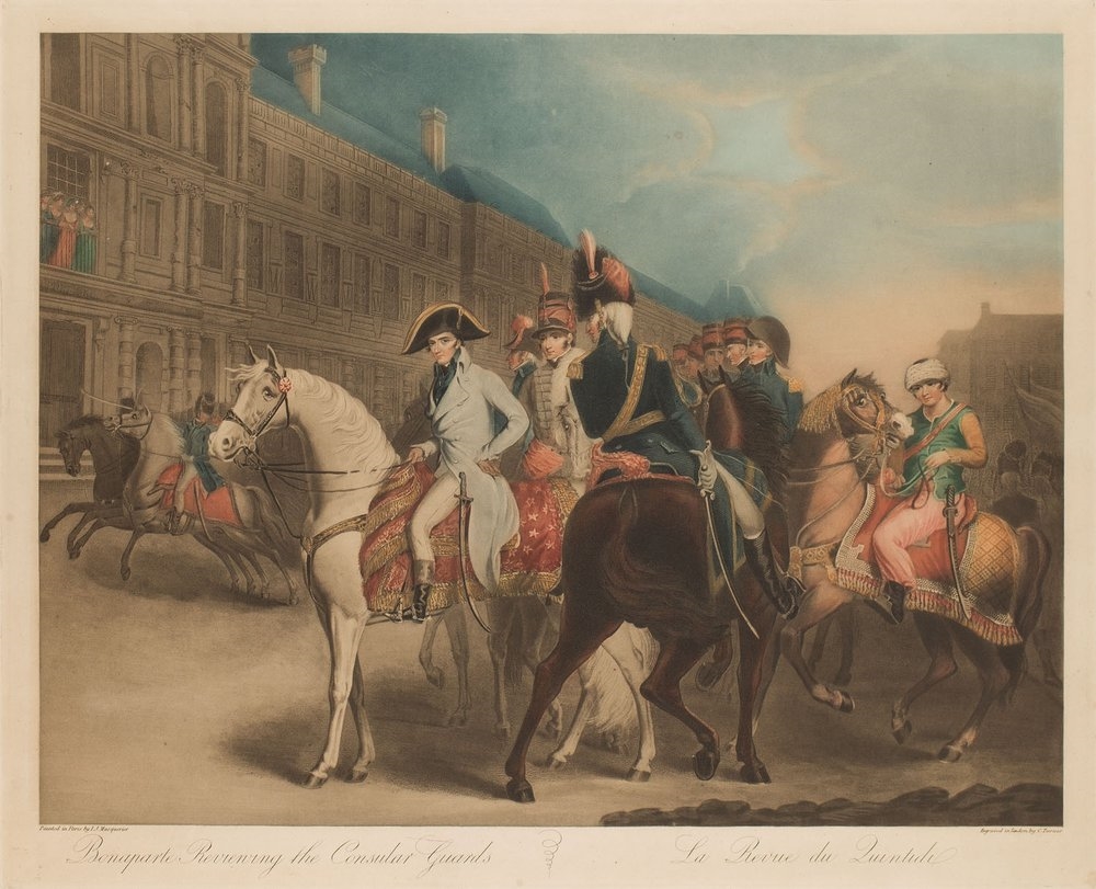 Charles Turner | Bonaparte Reviewing the Consular Guards wg Johna ...