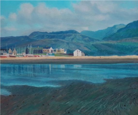 Denby Sweeting | Barmouth Beach and Bathhouse; Barmouth Beach | MutualArt