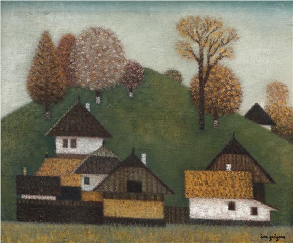 Ion Grigore | Casa din deal (1996) | MutualArt