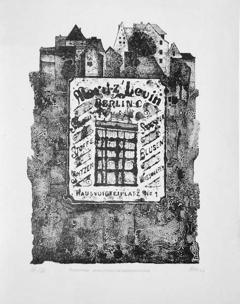 Alfred T. Moerstedt | Der Hoffnarr auf der Mauer (1977) | MutualArt