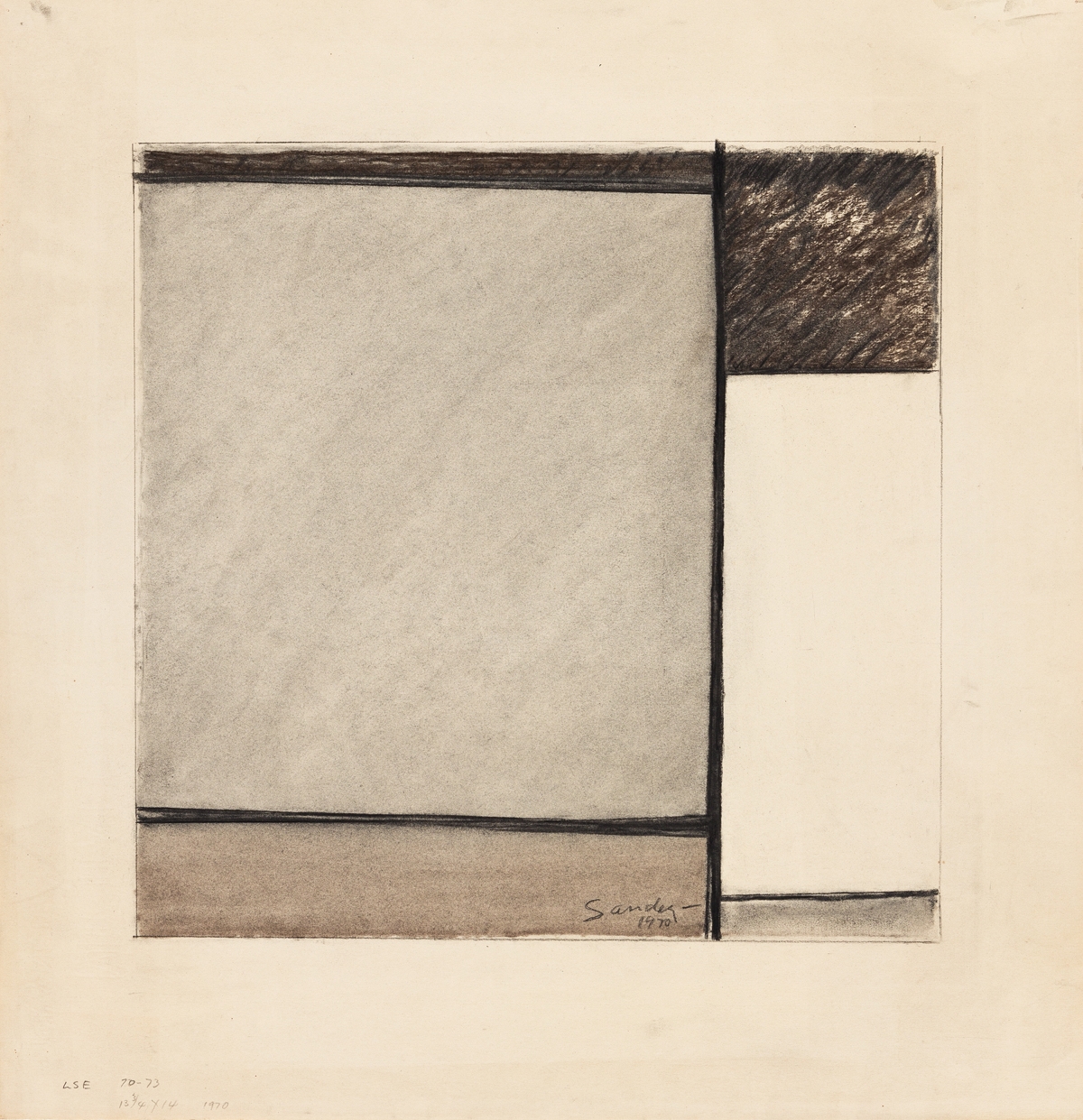 Ludwig Sander | Untitled. (1970) | MutualArt