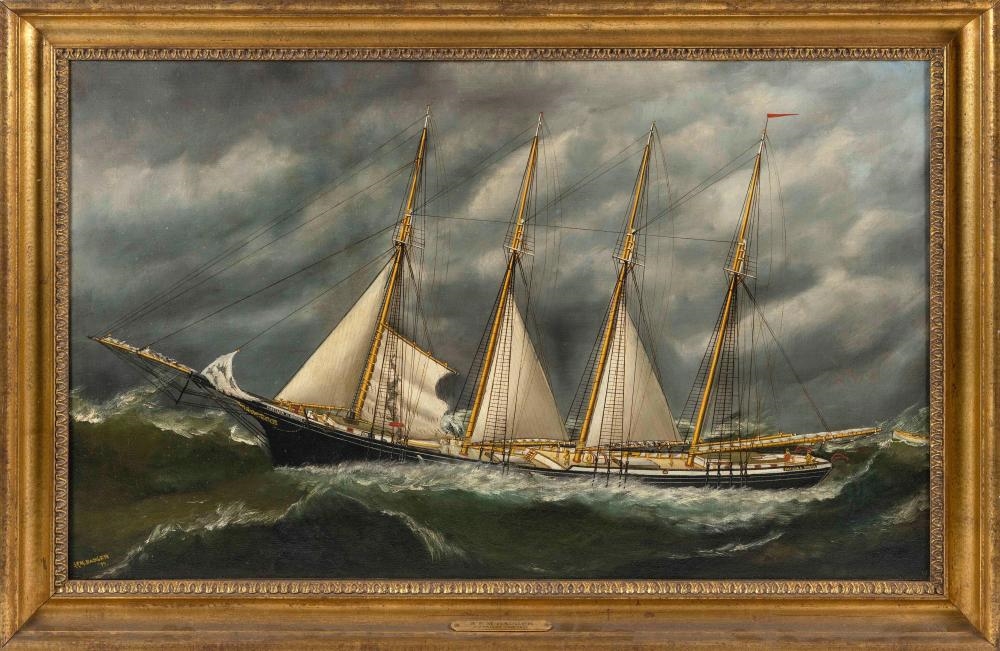 Solon Francis Montecello Badger | The schooner Matilda D. Borda (90 ...