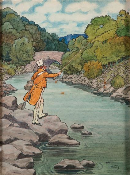 Harry Eliott | Le pêcheur | MutualArt