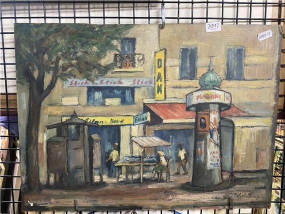 Rod Bathgate | Street Scene | MutualArt