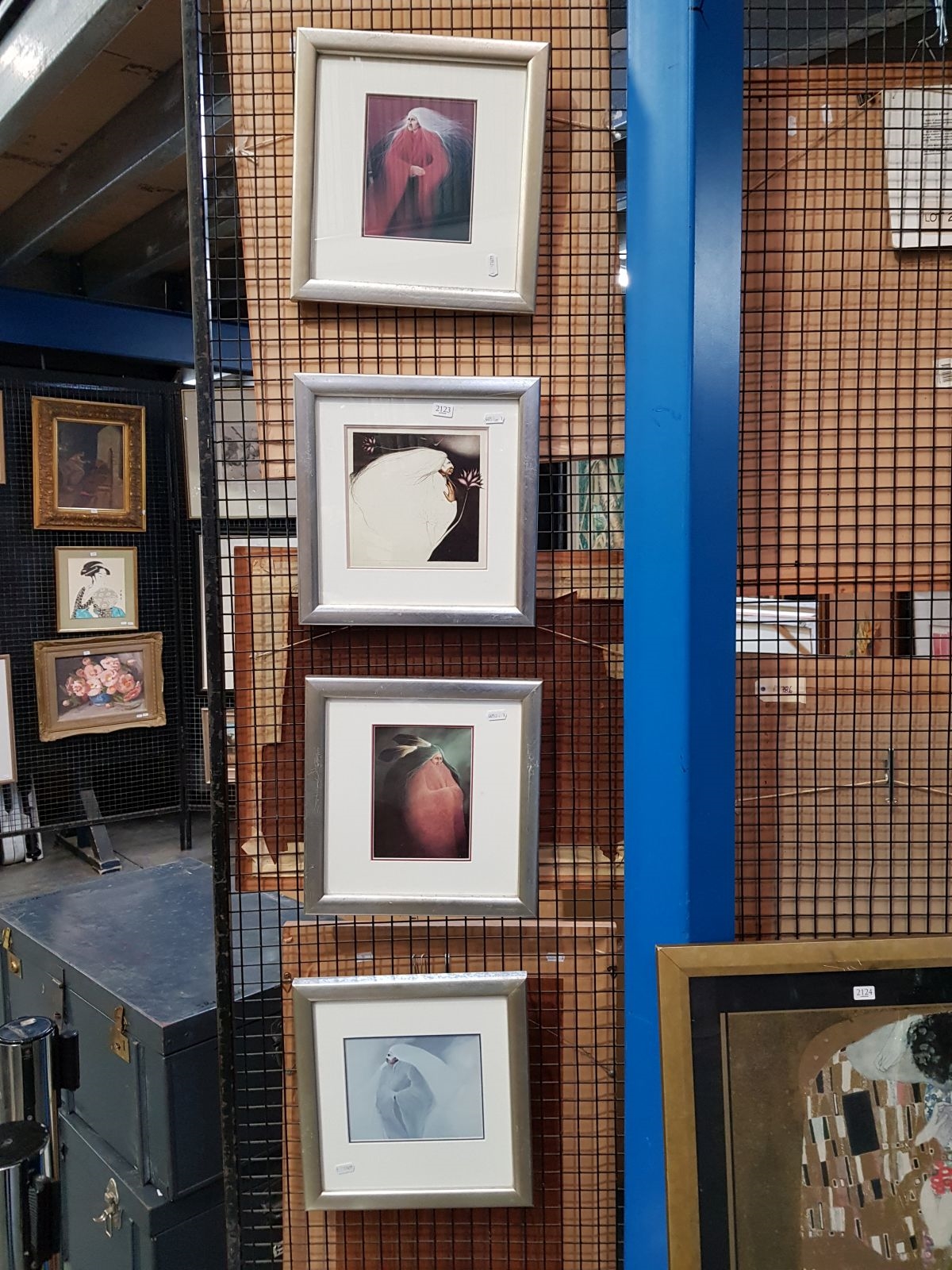 Frank Howell | Four native American Prints | MutualArt