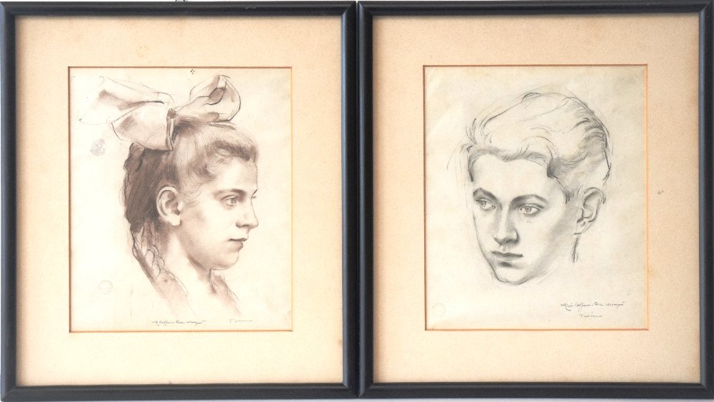 Mario Caffaro Rore | A Boy and Girl | MutualArt