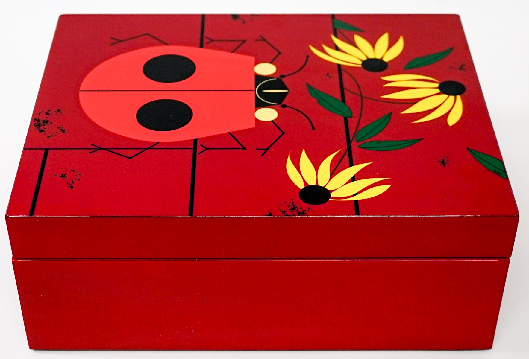 Charley Harper | Ladybug Box (2000) | MutualArt