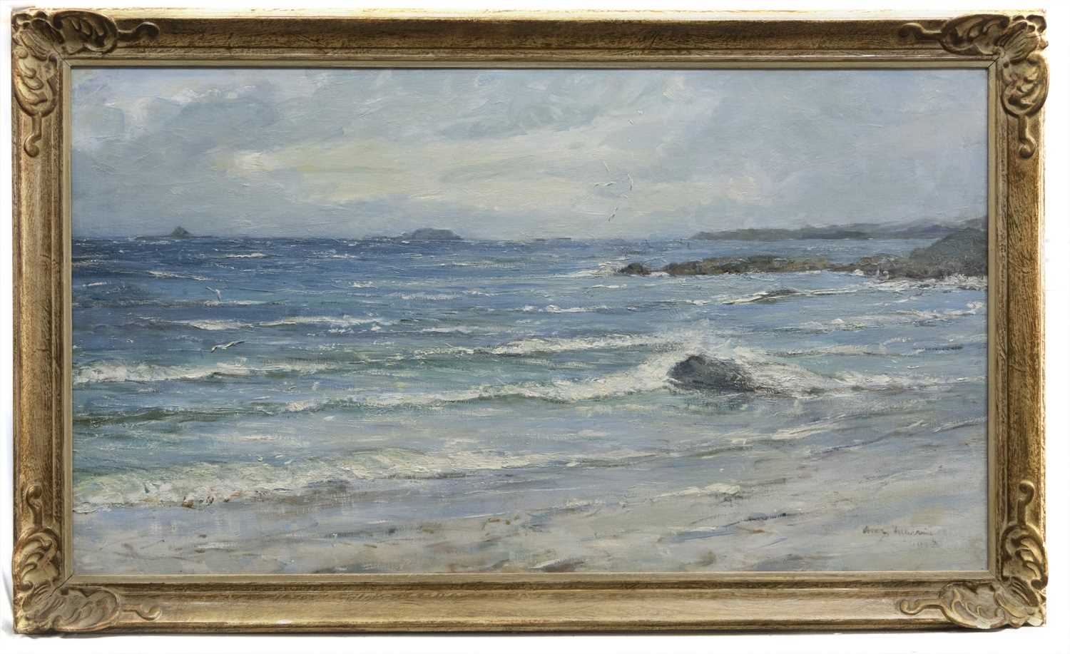 Mary Morris | WEST COAST SEASCAPE WITH SAILING BOATS ON THE HORIZON ...