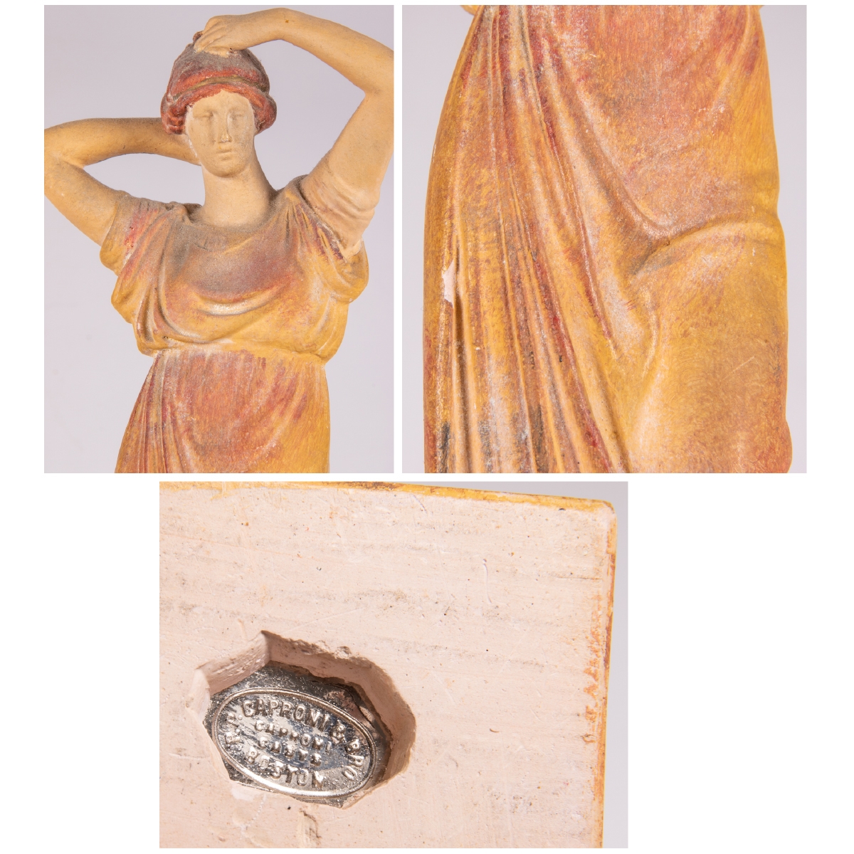 Pietro Paulo Caproni | Cast Plaster Female Figures | MutualArt