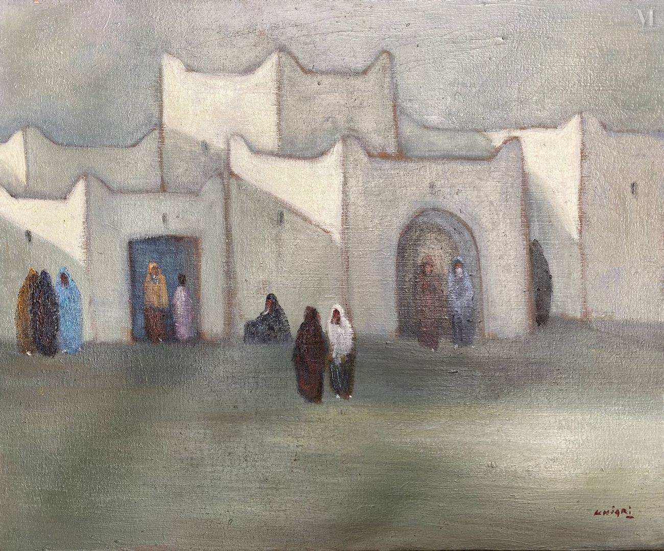 Mohammed Khiari | Maison marocaine | MutualArt