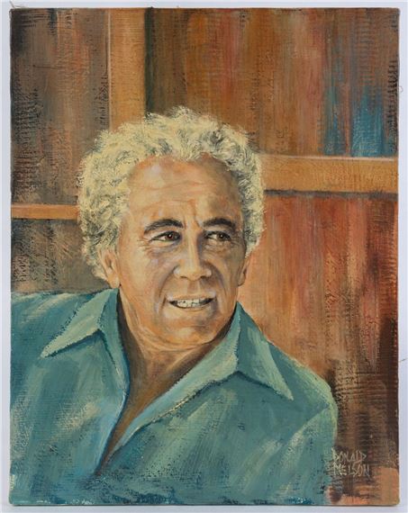 Donald Nelson | Portrait of Joe Greenberg | MutualArt