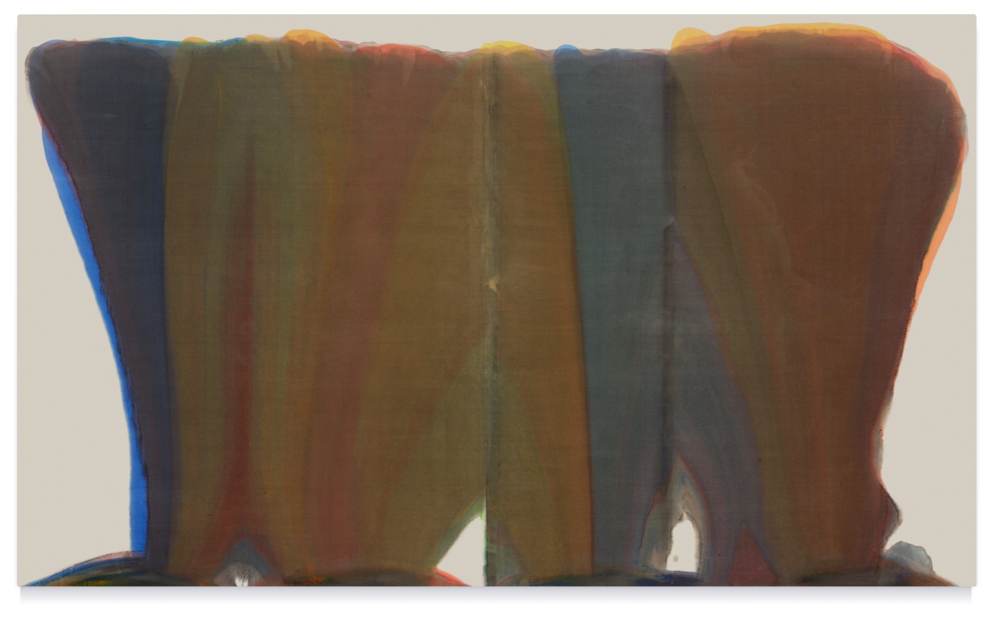 Morris Louis | Dalet Kuf (1958) | MutualArt