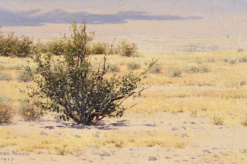 Audley Dean Nichols | Arizona Landscape (1917) | MutualArt