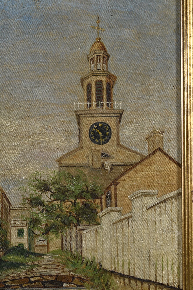 James Walter Folger | The Village Clock Tower | MutualArt