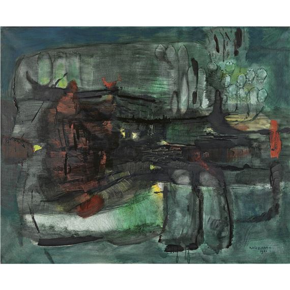 Sigismond Kolos Vari | Jardin suspendu (1961) | MutualArt