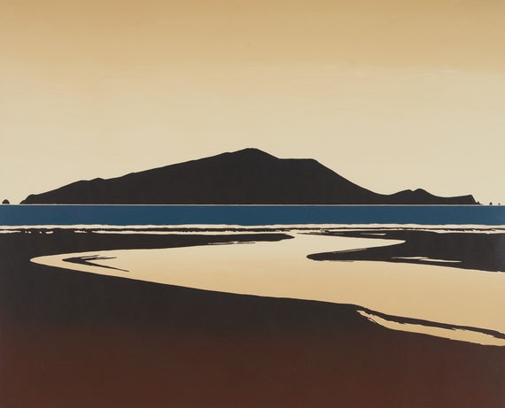 Malcolm Warr | Rangitoto from Musick Point II (1983) | MutualArt