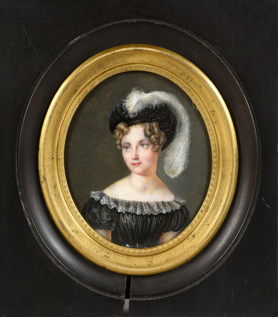 French School, 19th Century | Portrait of the Duchess of Berry, née ...