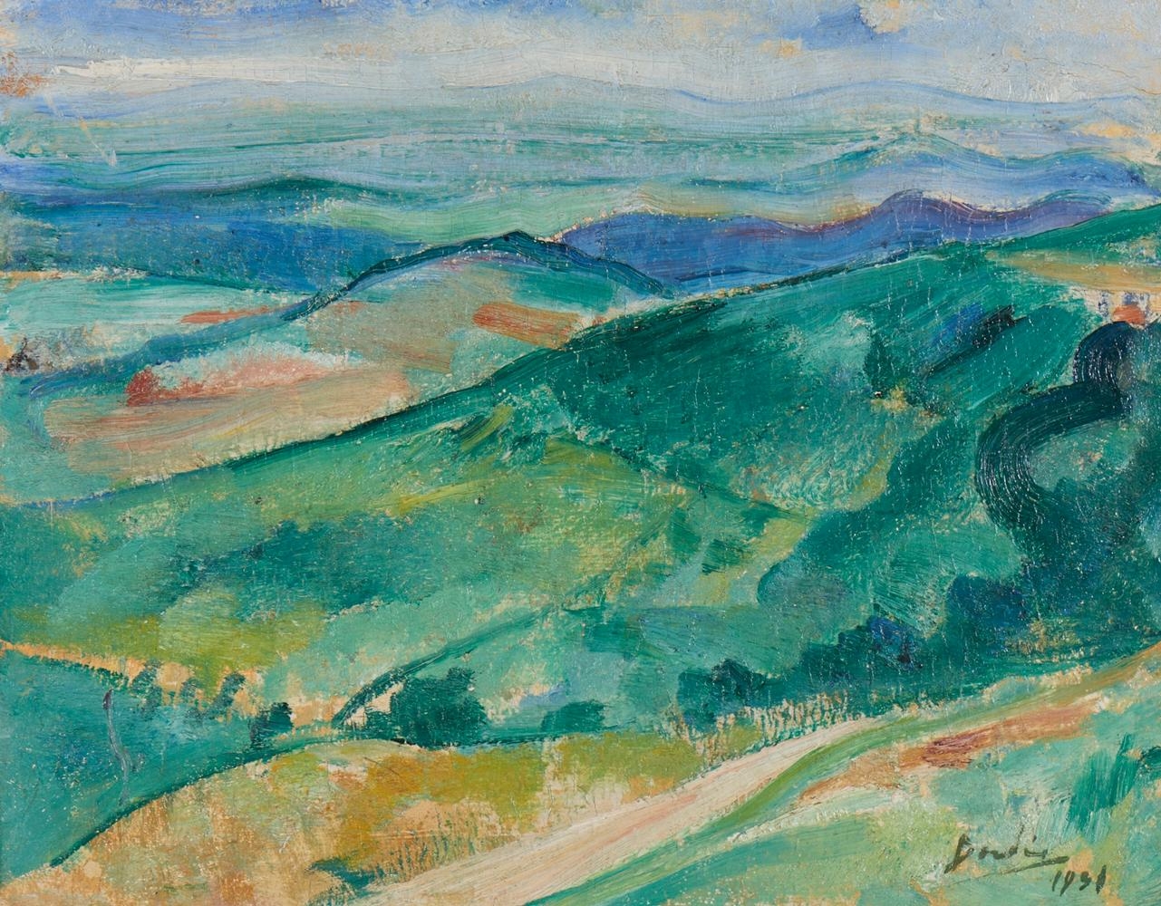 Simão César Dórdio Gomes | Landscape (1931) | MutualArt