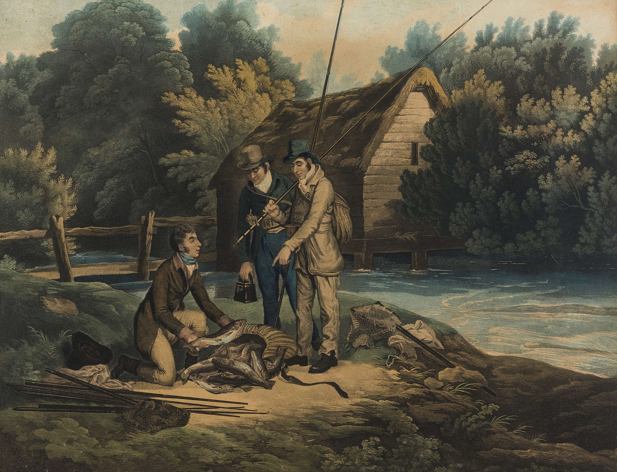 George Philip Reinagle | [Fishermen] (1814) | MutualArt