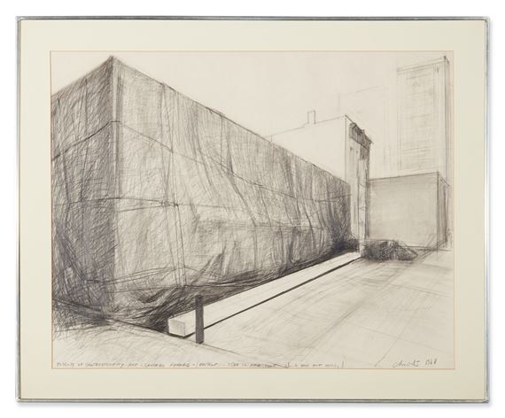 Christo | Museum of Contemporary Art - Chicago Packed (Project) (1968 ...