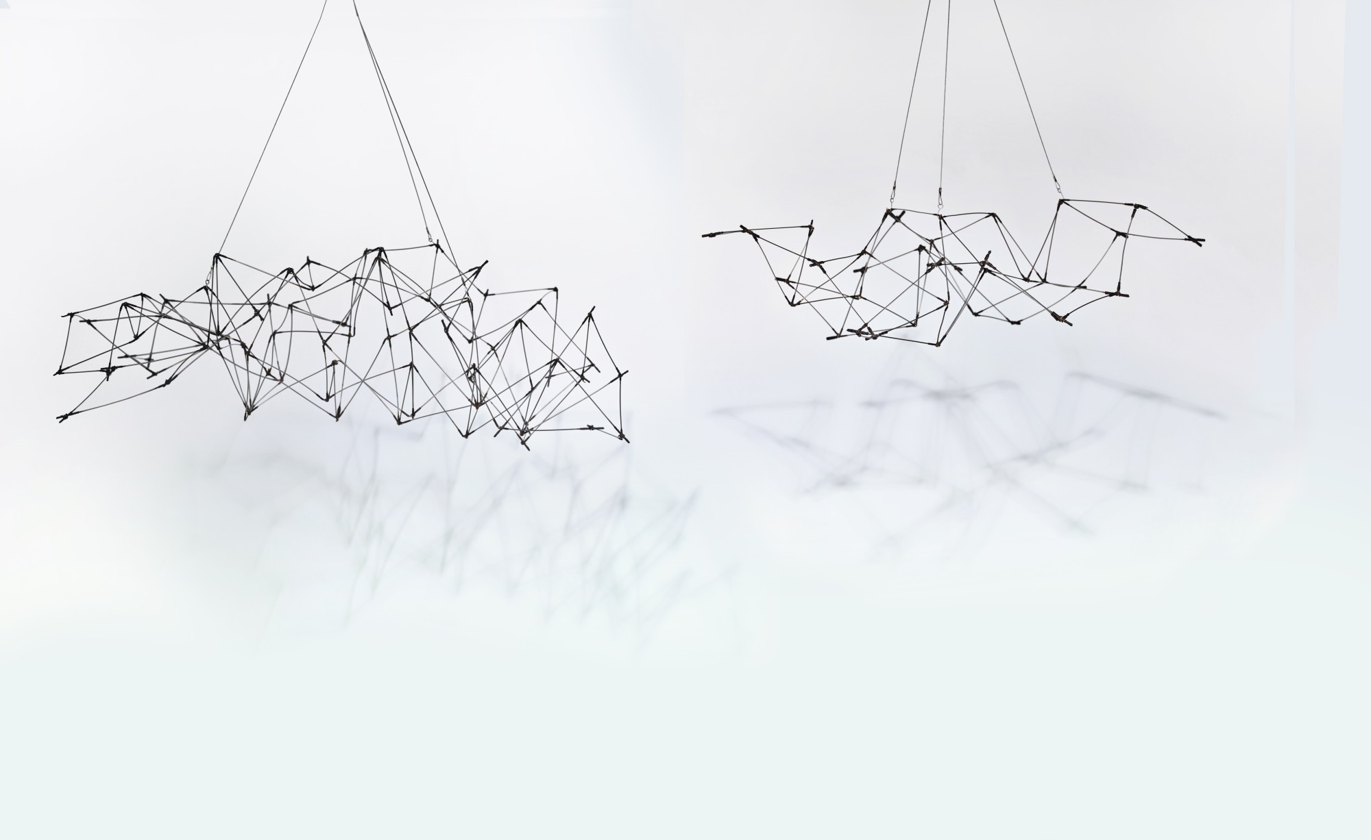 Gego | (1912-1994) RETICULÁREA CUADRADA (COLUMN-RETICULAR SQUARE) (1972 ...