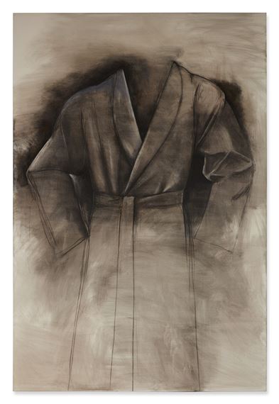 Jim Dine | A Robe in Grey (1976) | MutualArt
