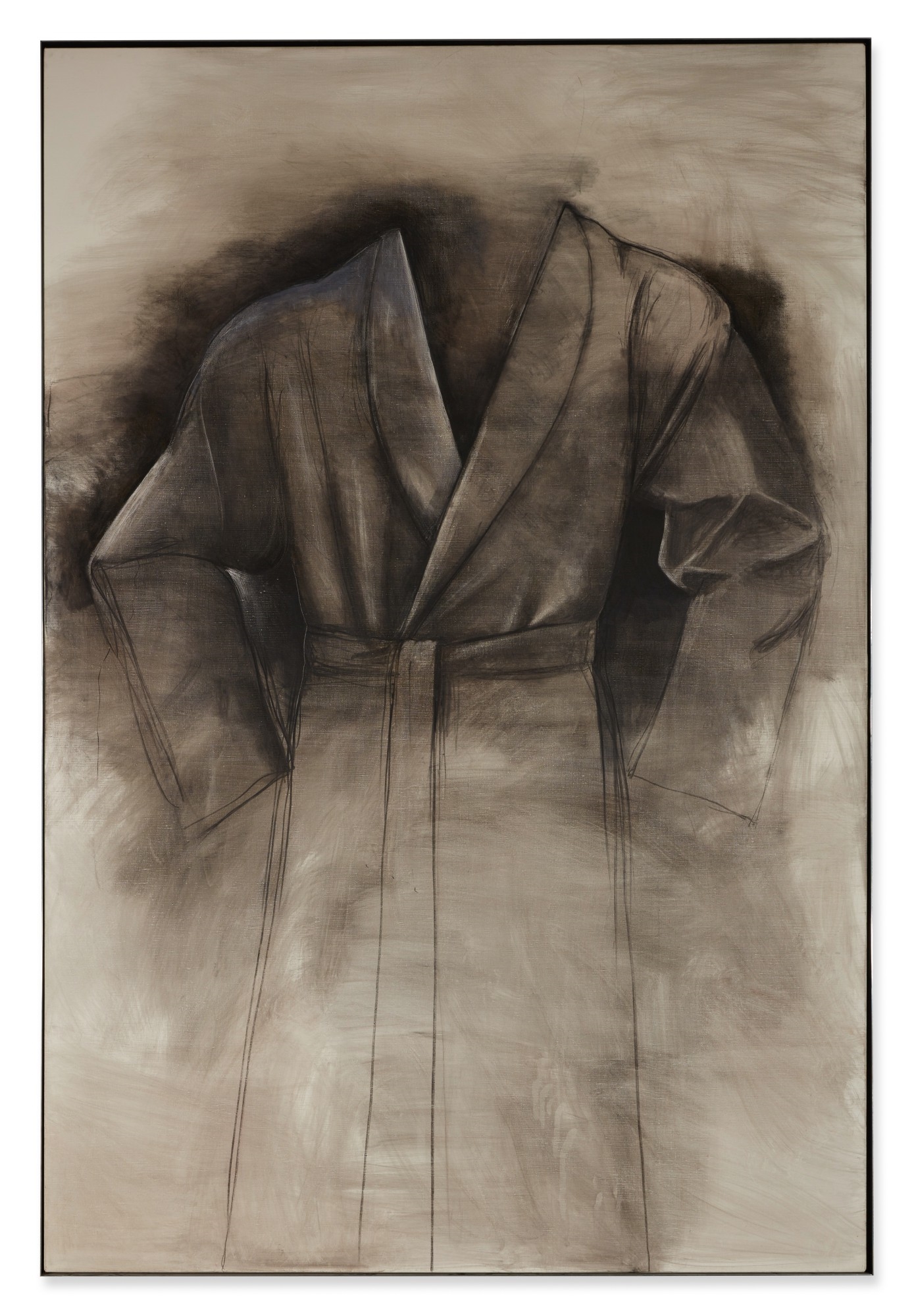 Jim Dine | A Robe in Grey (1976) | MutualArt