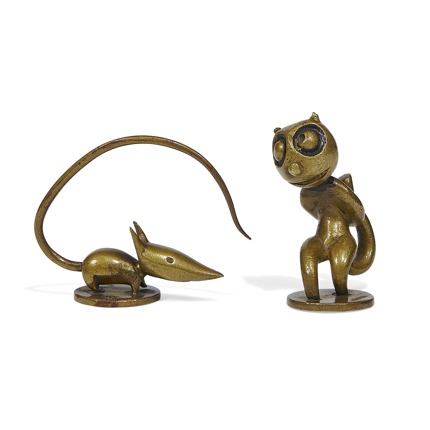 Karl Hagenauer | Felix the Cat and mouse figurines, two | MutualArt