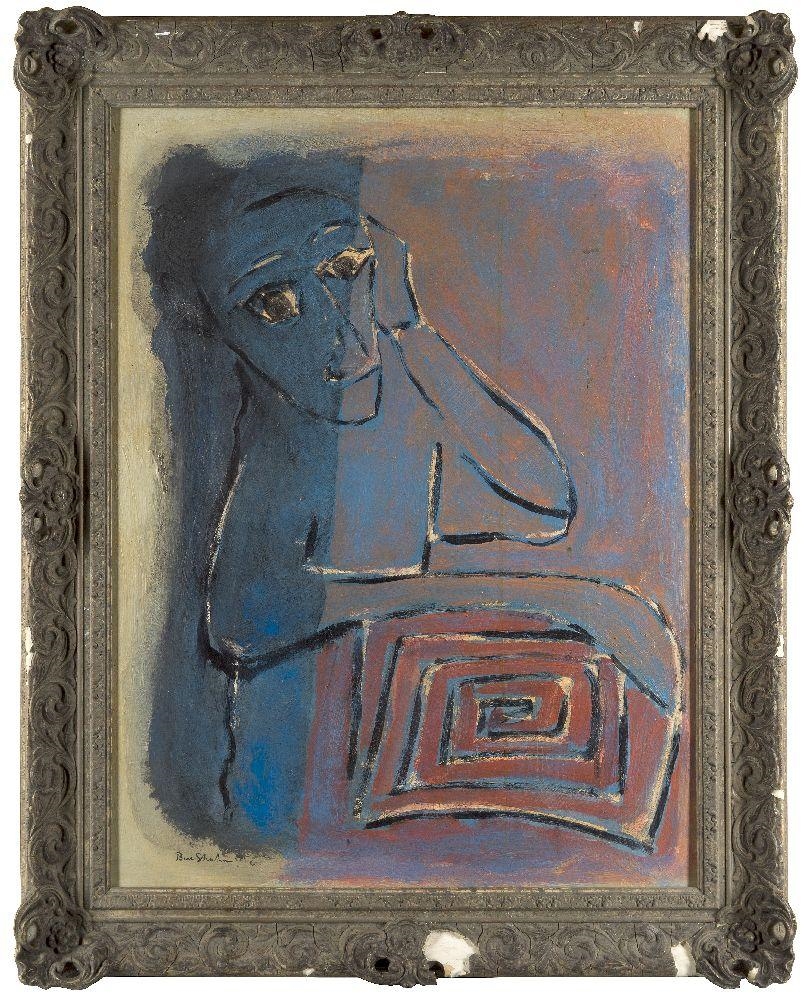 Ben Shahn | Portrait of a man | MutualArt