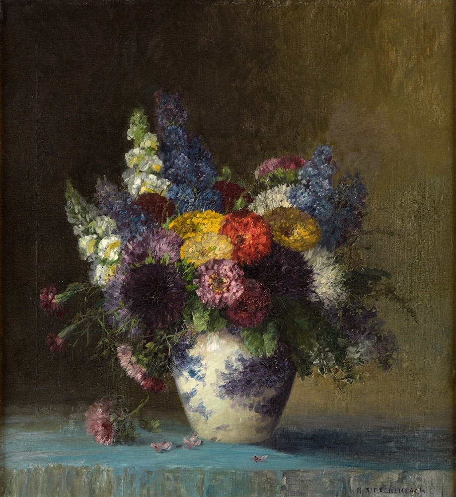 Max Theodor Streckenbach | Blumenstillleben | MutualArt