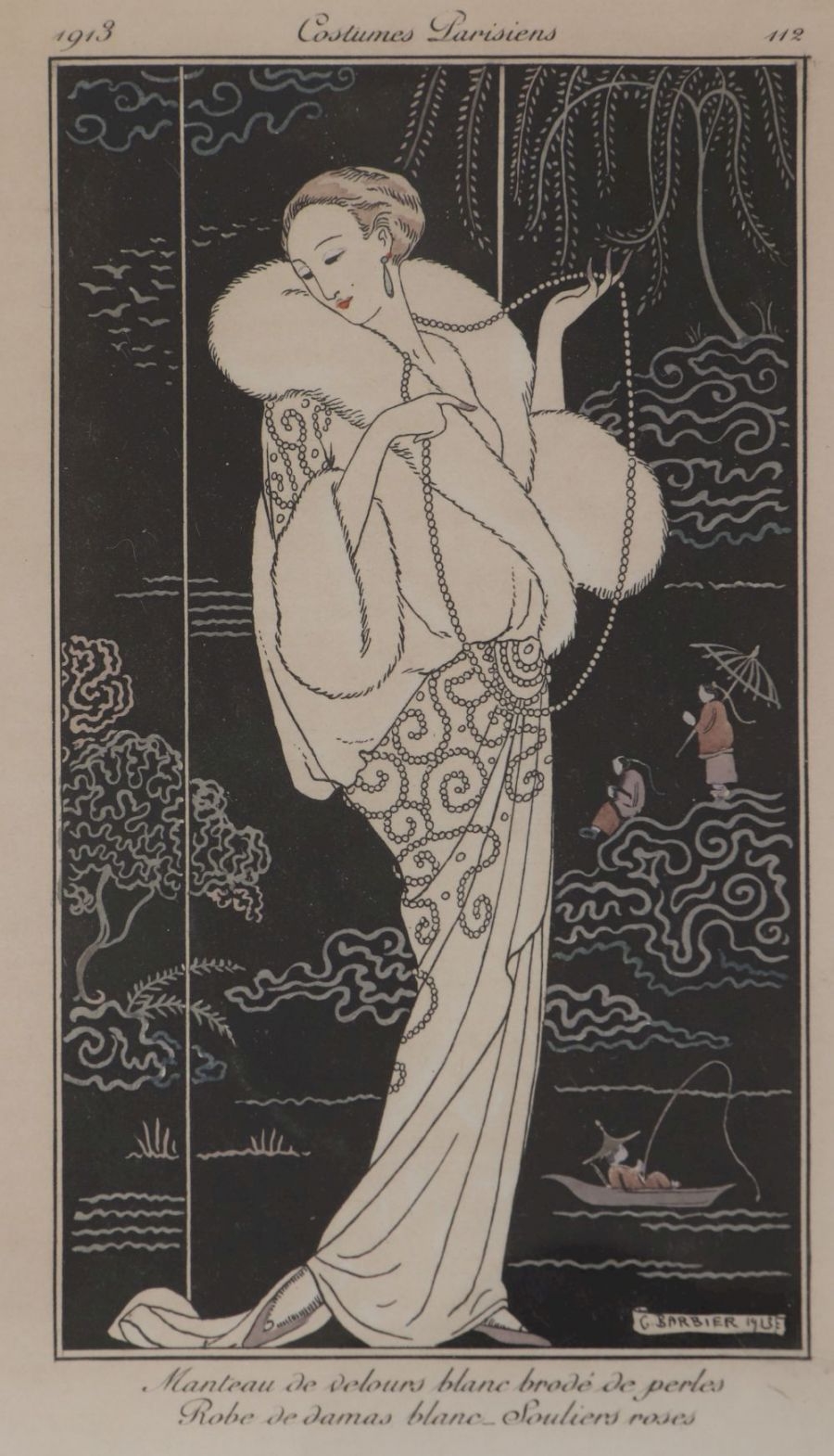 Georges Barbier | Costumes Parisiens (Blatt 112) (1913) | MutualArt