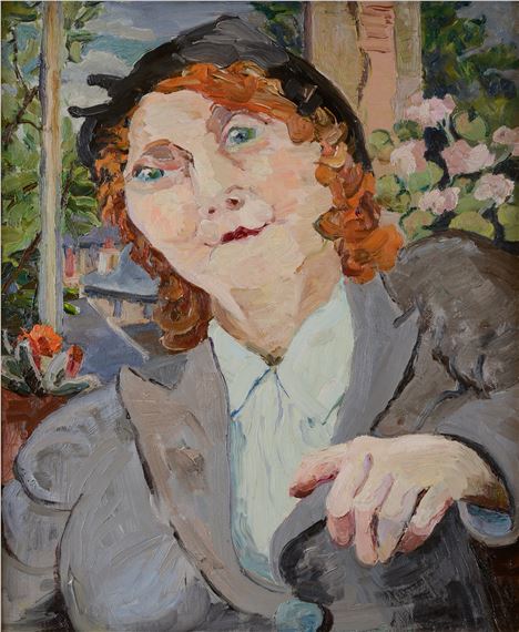 E. Lucy Harwood | Portrait of a German governess | MutualArt