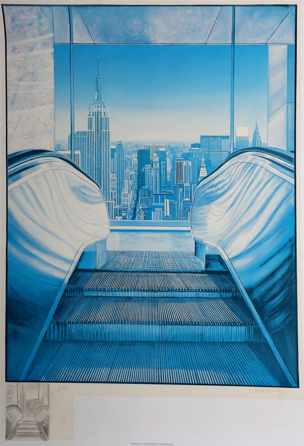 Ken Keeley | Welcome New York (Circa 1985) | MutualArt